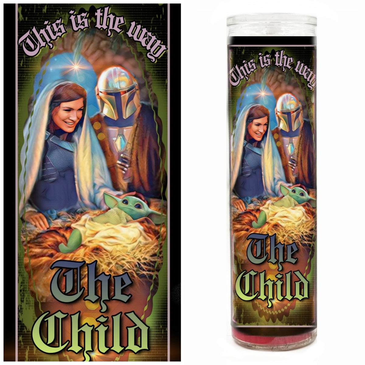 Baby Yoda / The Child Prayer Candle – Kitschup Creations