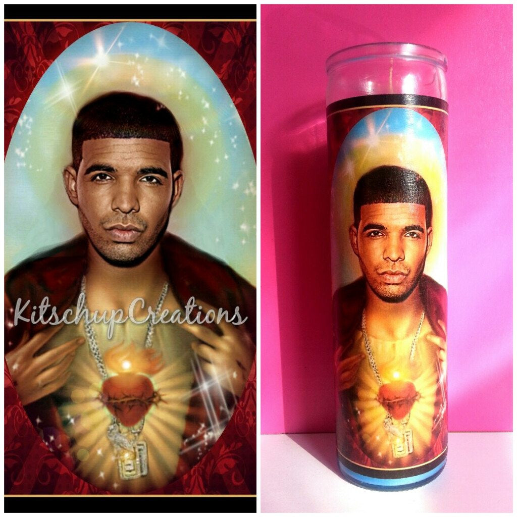 Drake Prayer Candle – Kitschup Creations